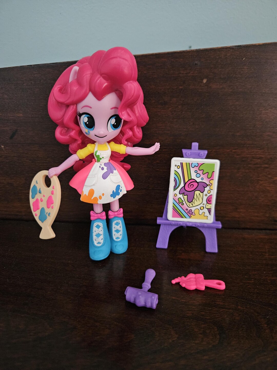 My Little Pony Equestria Girls Minis Pinkie Pie Splashy Art Class Set ...