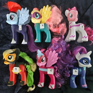 My Little Pony G4 Choose Your Own Power Pony Rainbow Dash, Fluttershy ...