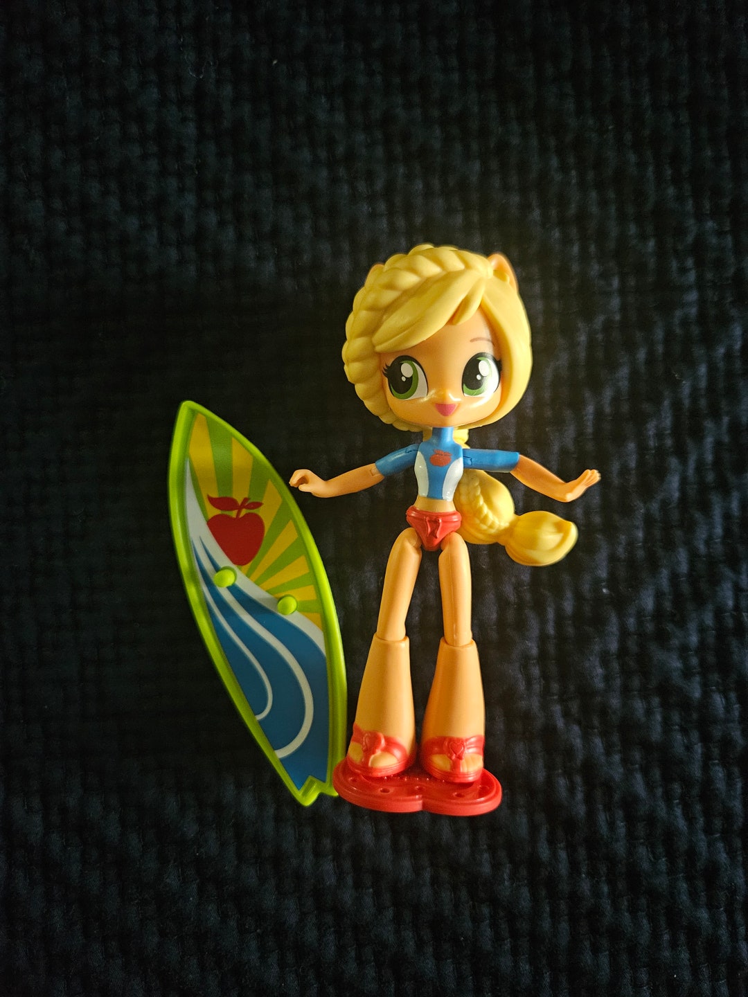 My Little Pony Equestria Girls Mini Beach Collection Applejack Doll Etsy Canada