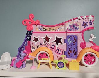 My Little Pony Ponyville ~ Starsongs Stageshow Bus - Etsy