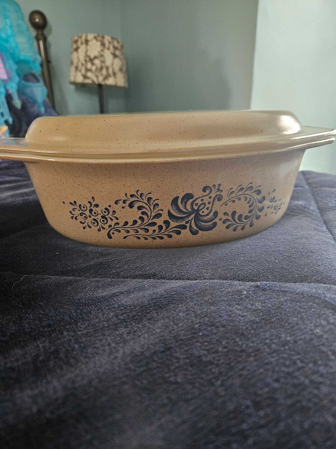 Vintage Pyrex Homestead 2.5 Quart Oval Casserole Dish With Lid - Etsy