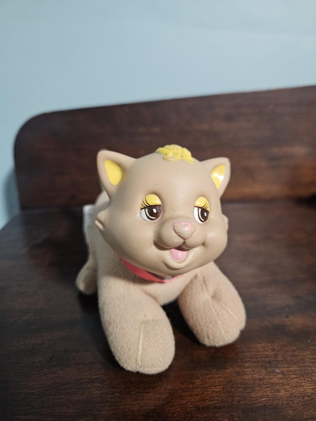 Vintage Blue Box Go Bye Bye Kitty Vinyl Head Doll - Etsy