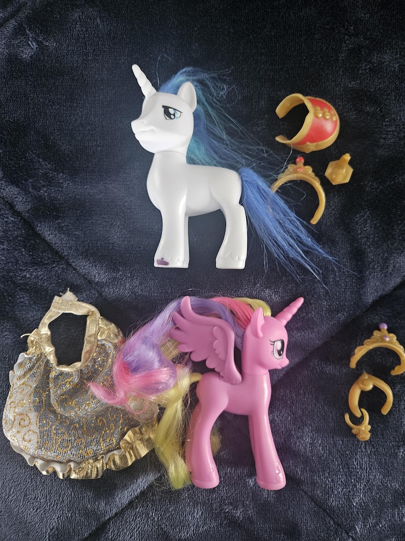 My Little Pony Pony Princess Wedding Castle With Princess Cadance and ...