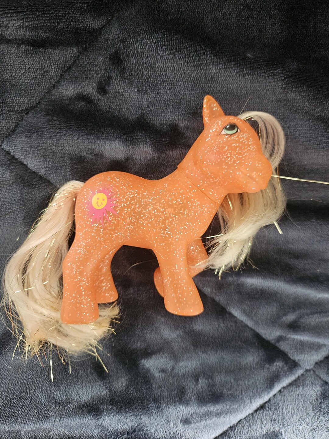 My Little Pony Vintage G1 Sun Spot Sparkle Pony (mail Order Version) - Etsy