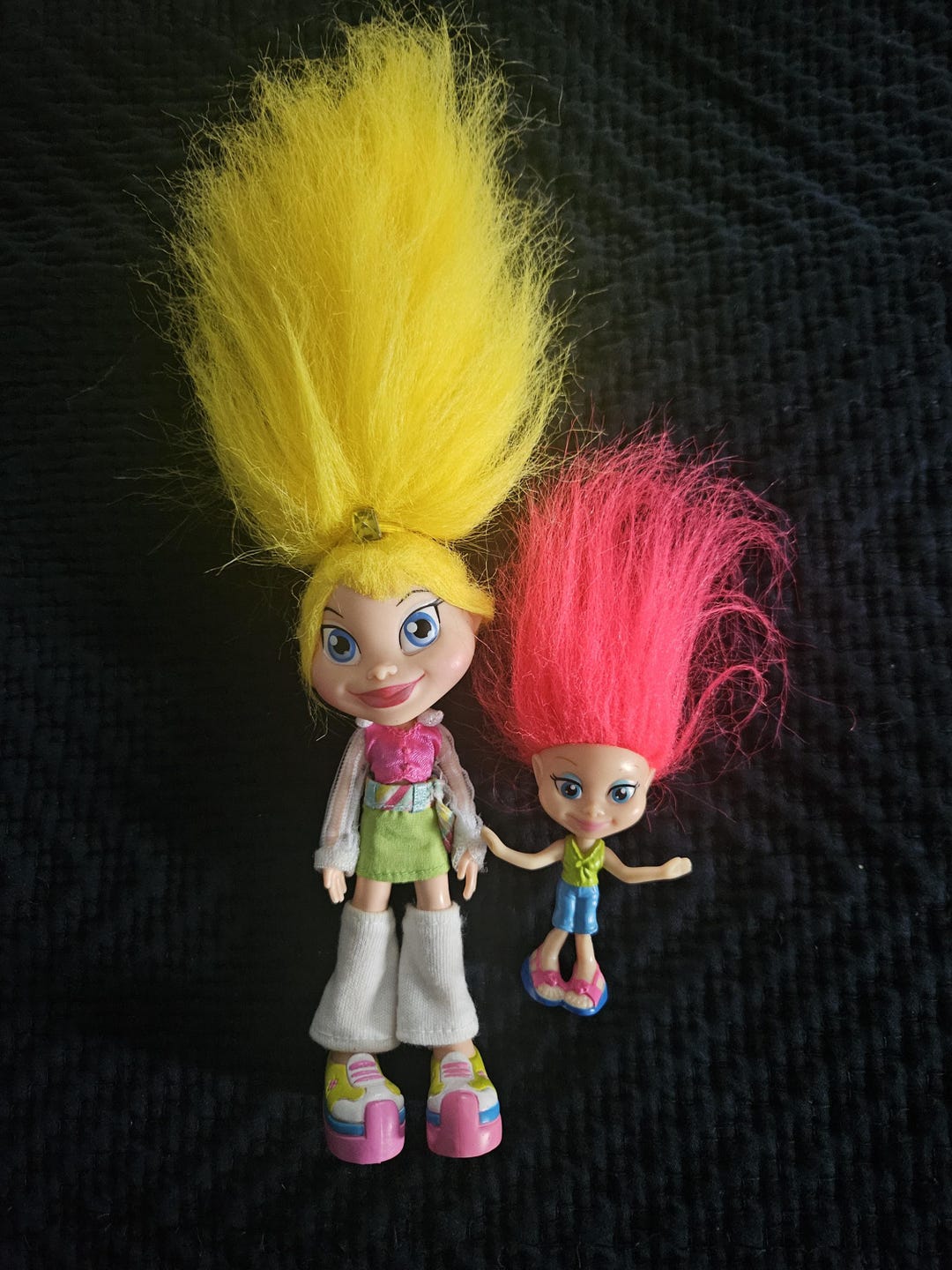 Trollz Girls Topaz Trollhopper Big Hair Doll! Plus Extra Doll! - Etsy