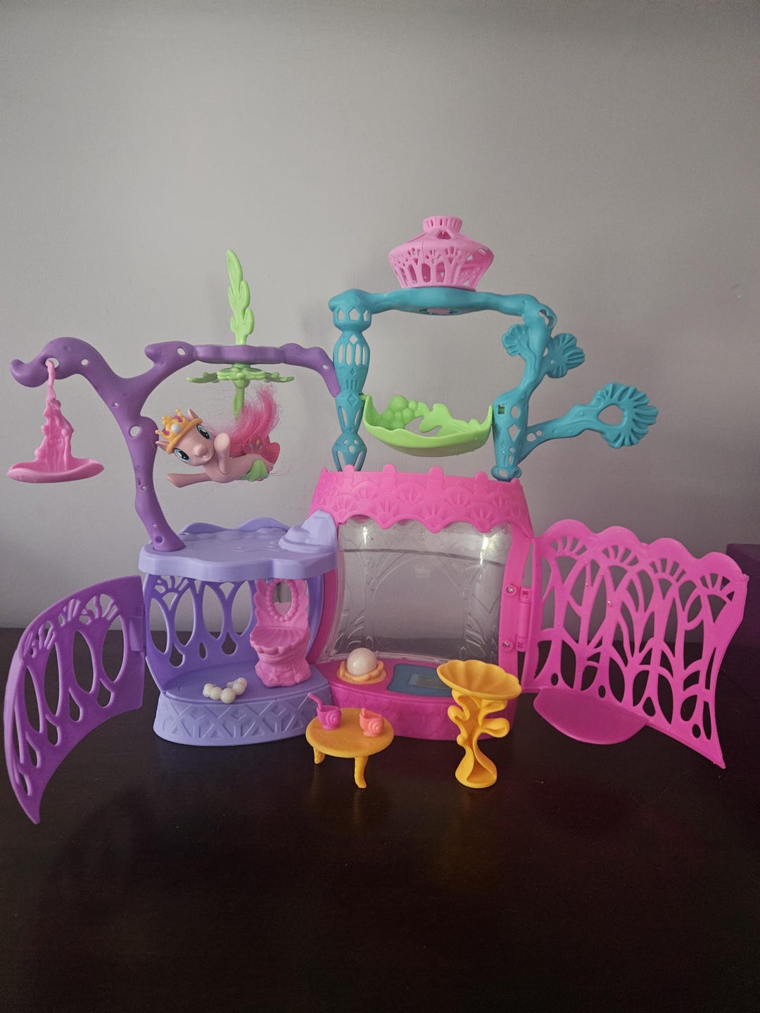 My Little Pony the Movie Seashell Lagoon Playset With Mermaid Pinkie ...