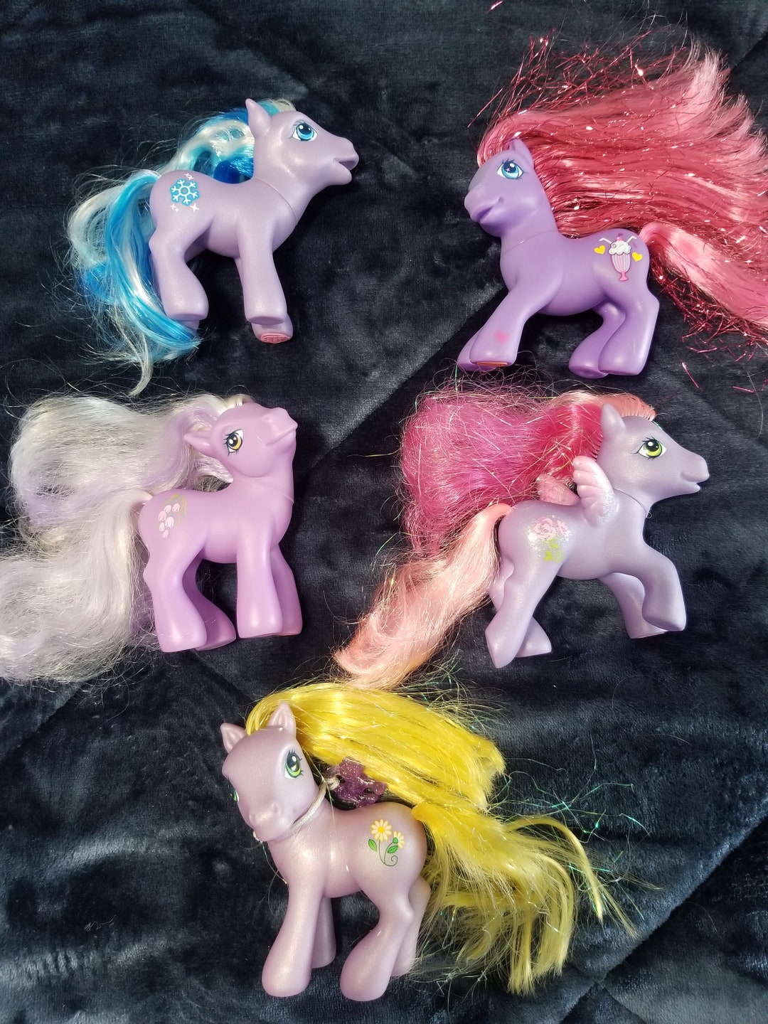My Little Pony G3 Toboggan Royal Rose Fizzy Pop Wysteria Daisy Jo - Etsy