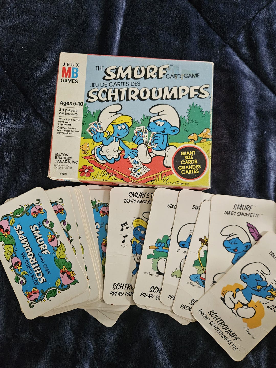 The Smurf Card Game! - Etsy