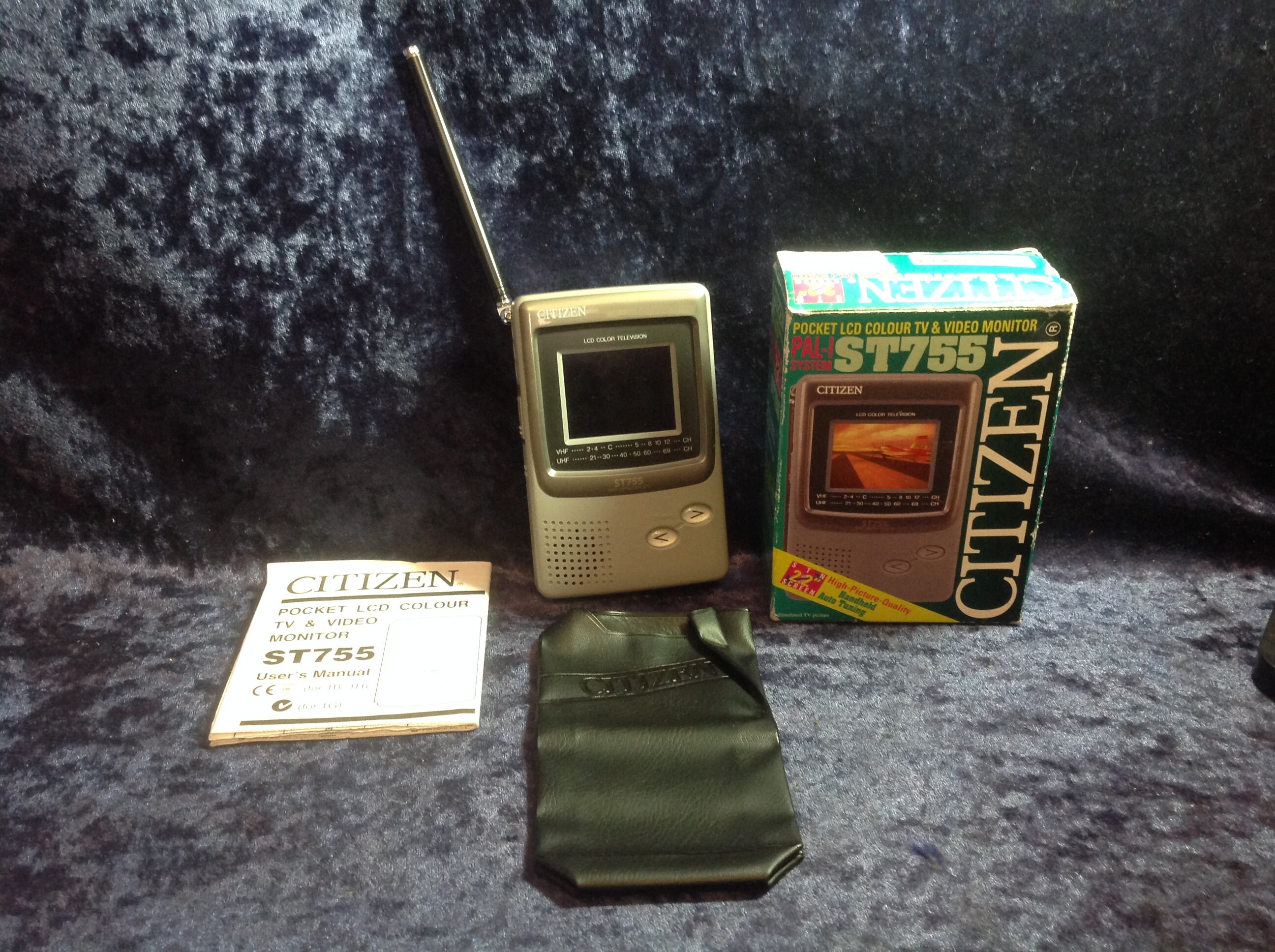 Citizen ST755 Pocket TV & Vidéo Monitor | Etsy