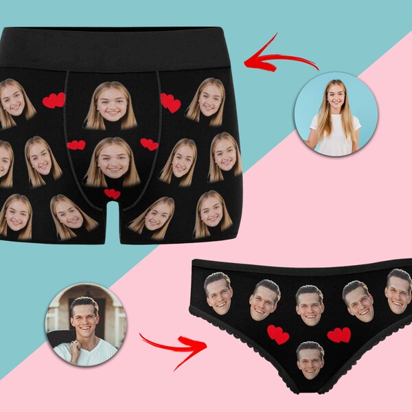 Matching Underwear Couple Custom - Etsy