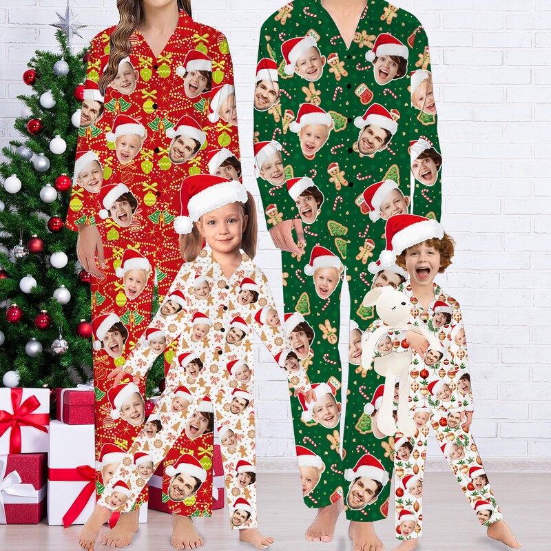 Funny Family Christmas Pajamas - Etsy