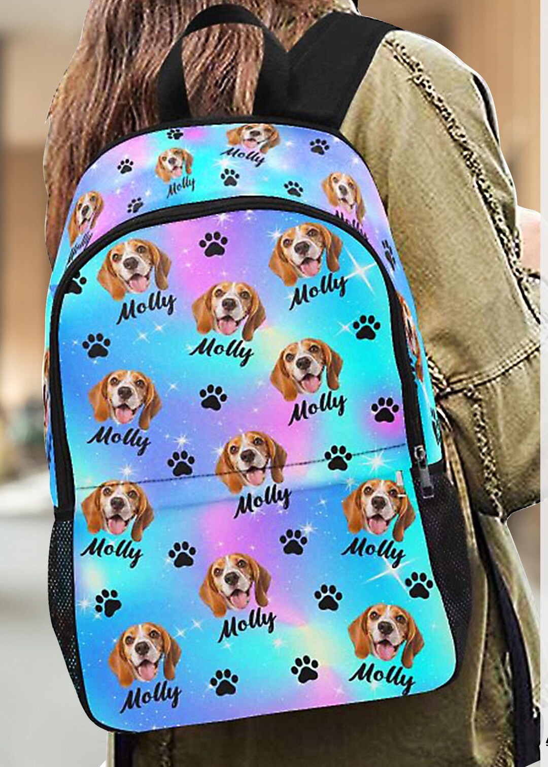 Personalized Picture Face Backpack, Custom Backpack for Kids and Adult ...