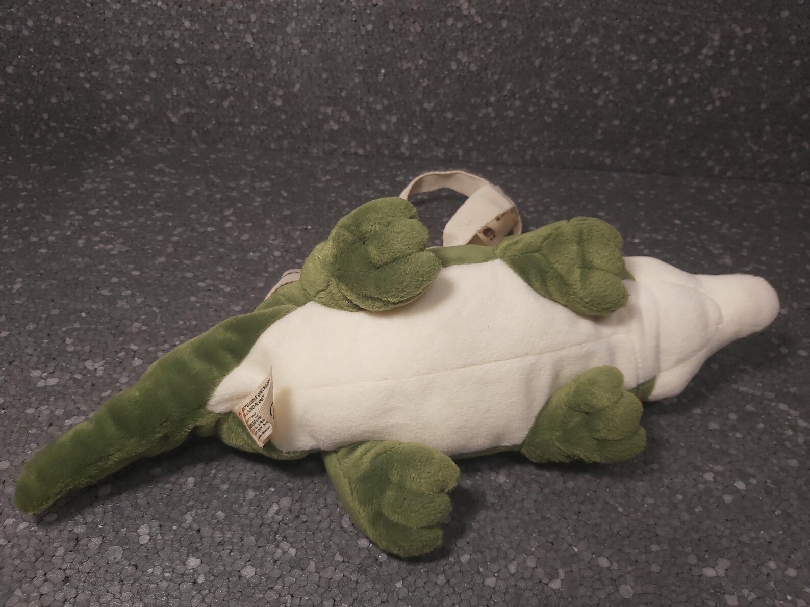 Realistic Crocodile WWF Bag. Vintage Plush Crocodile Anna Club Plush ...