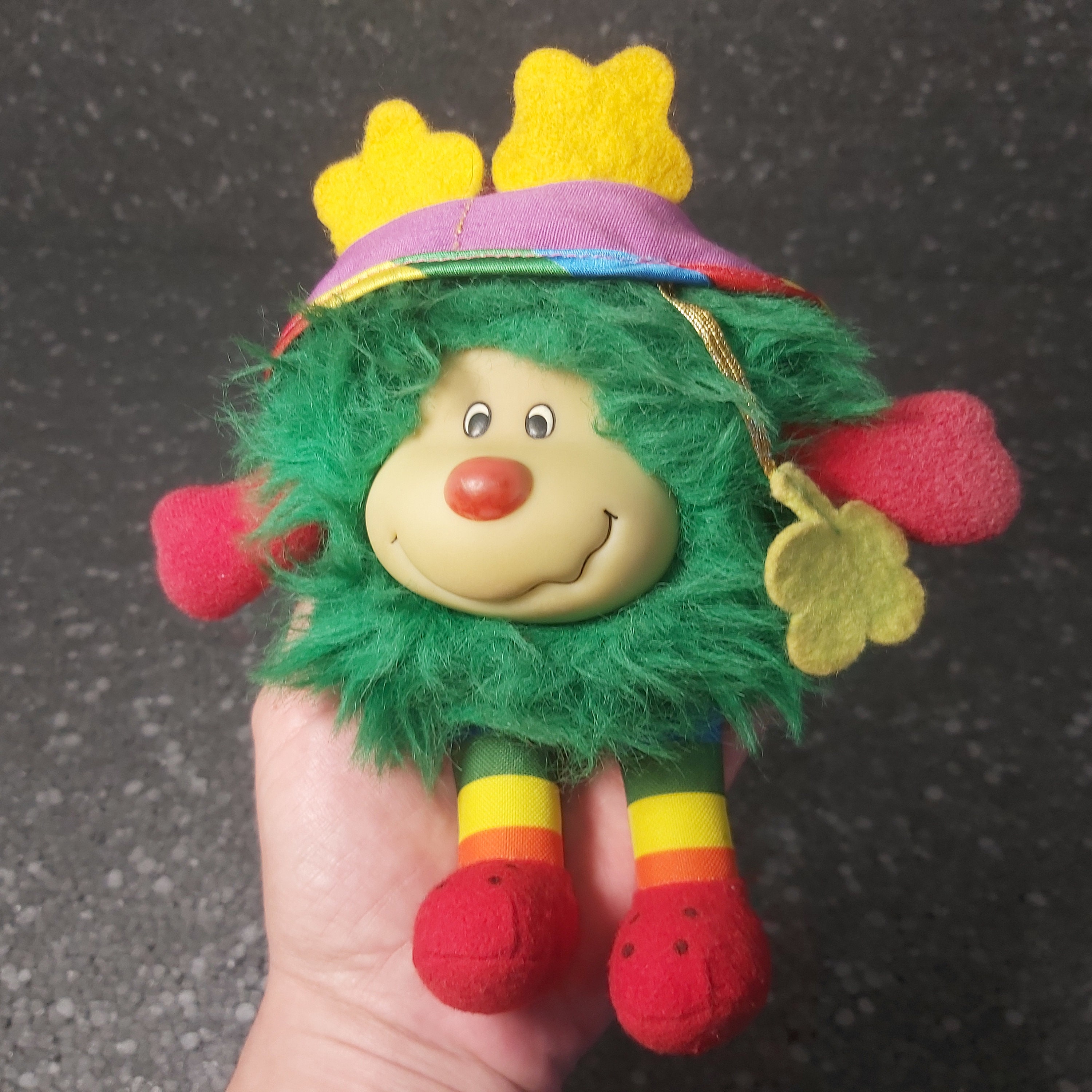 Rainbow Brite Lucky Sprite Green Doll. Vintage Rainbow Brite Mattel ...