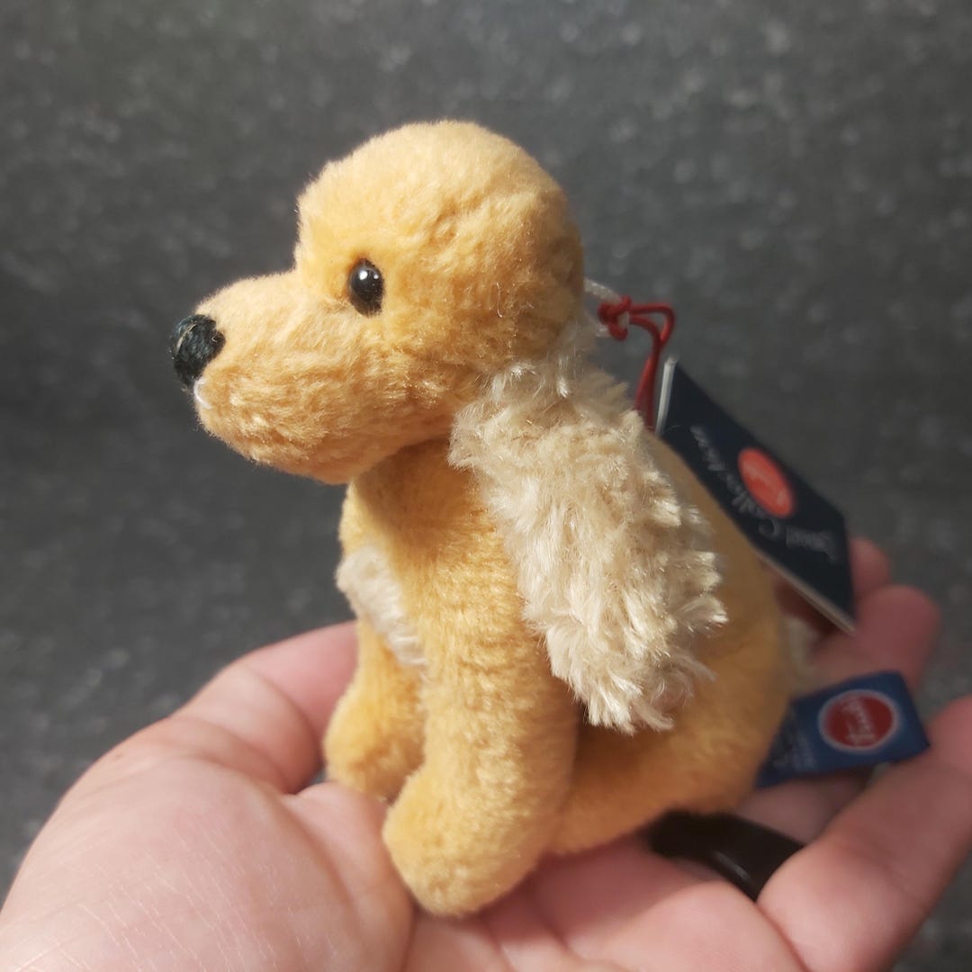 Beige Cocker Spaniel Plush Trudi Vintage Plush Puppy Dog Trudi Sweet ...