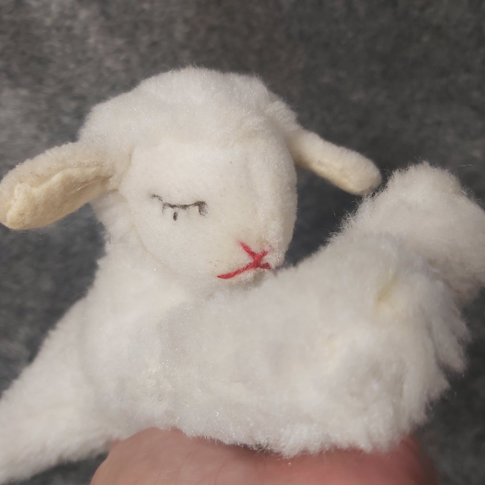 Steiff Lamb Vintage. Floppy Lamby Steiff. Sleeping Sheep Steiff Vintage ...