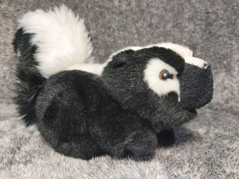 Skunk Plush. Striped Skunk Stuffed Animal. Striped Skunk Plush ...