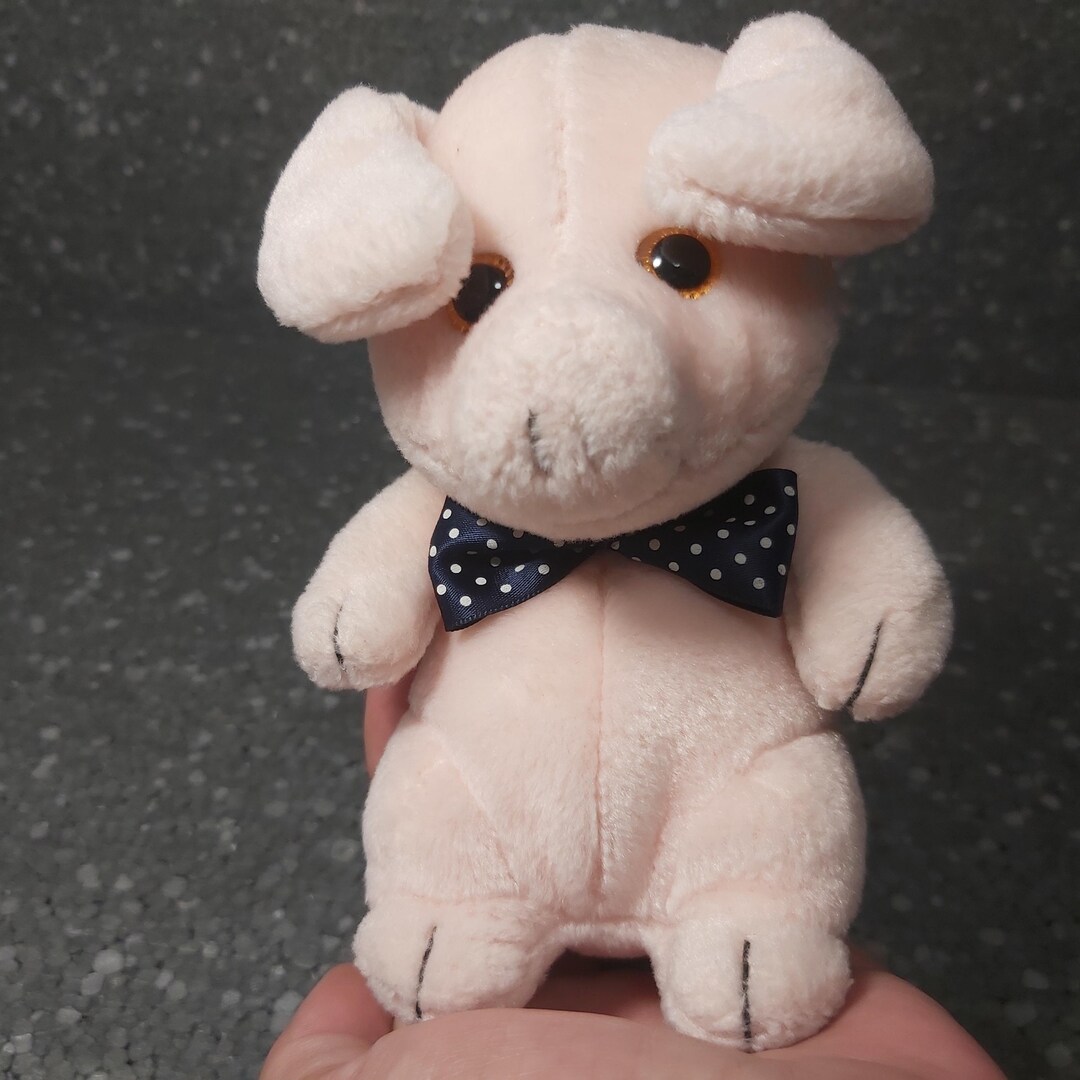 Shy Piglet Plush Vintage. Piglet Trudi. Vintage Piglet Stuffed Animal ...