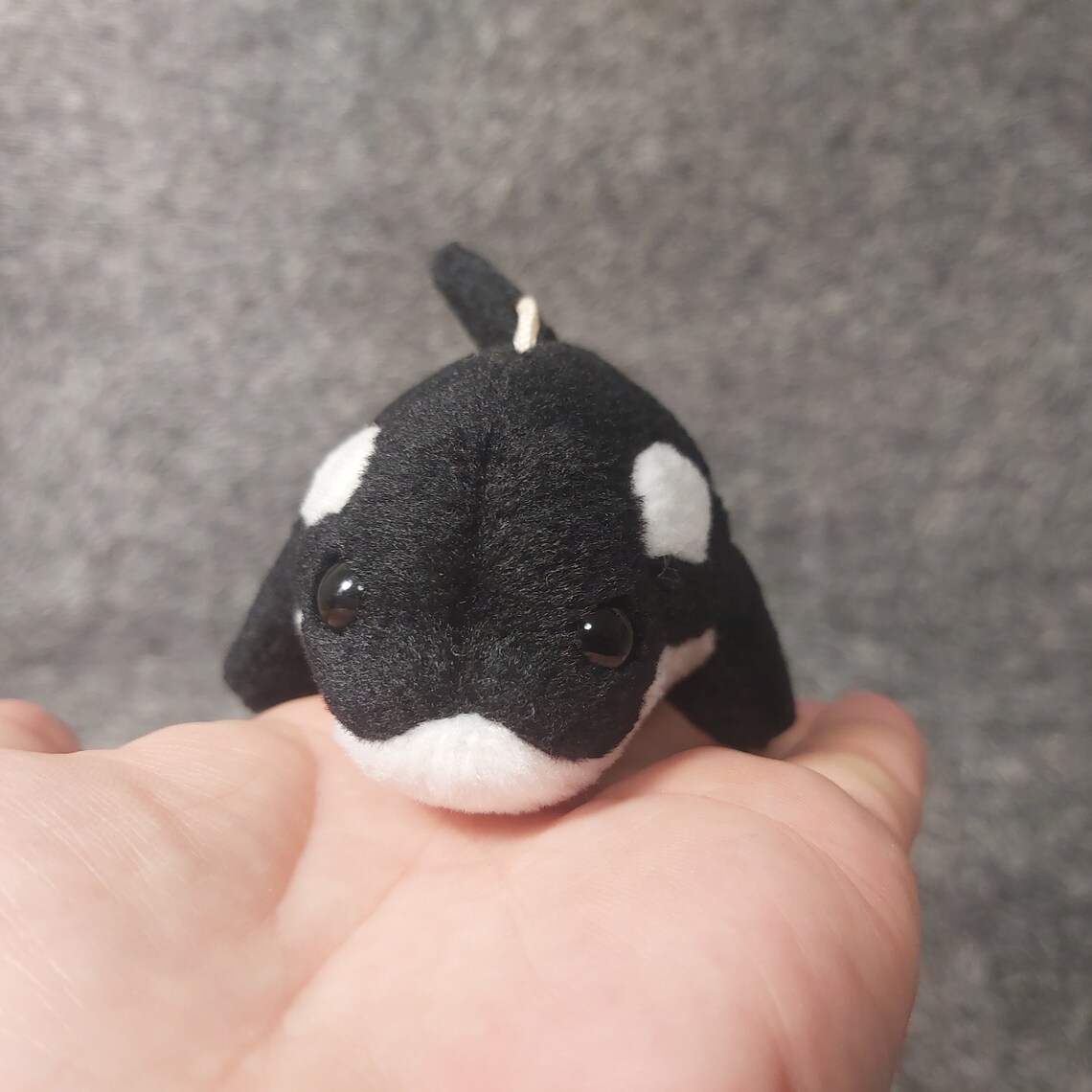 Small Killer Whale Plush Vintage. Orca Plush Vintage. Trudi Sweet ...