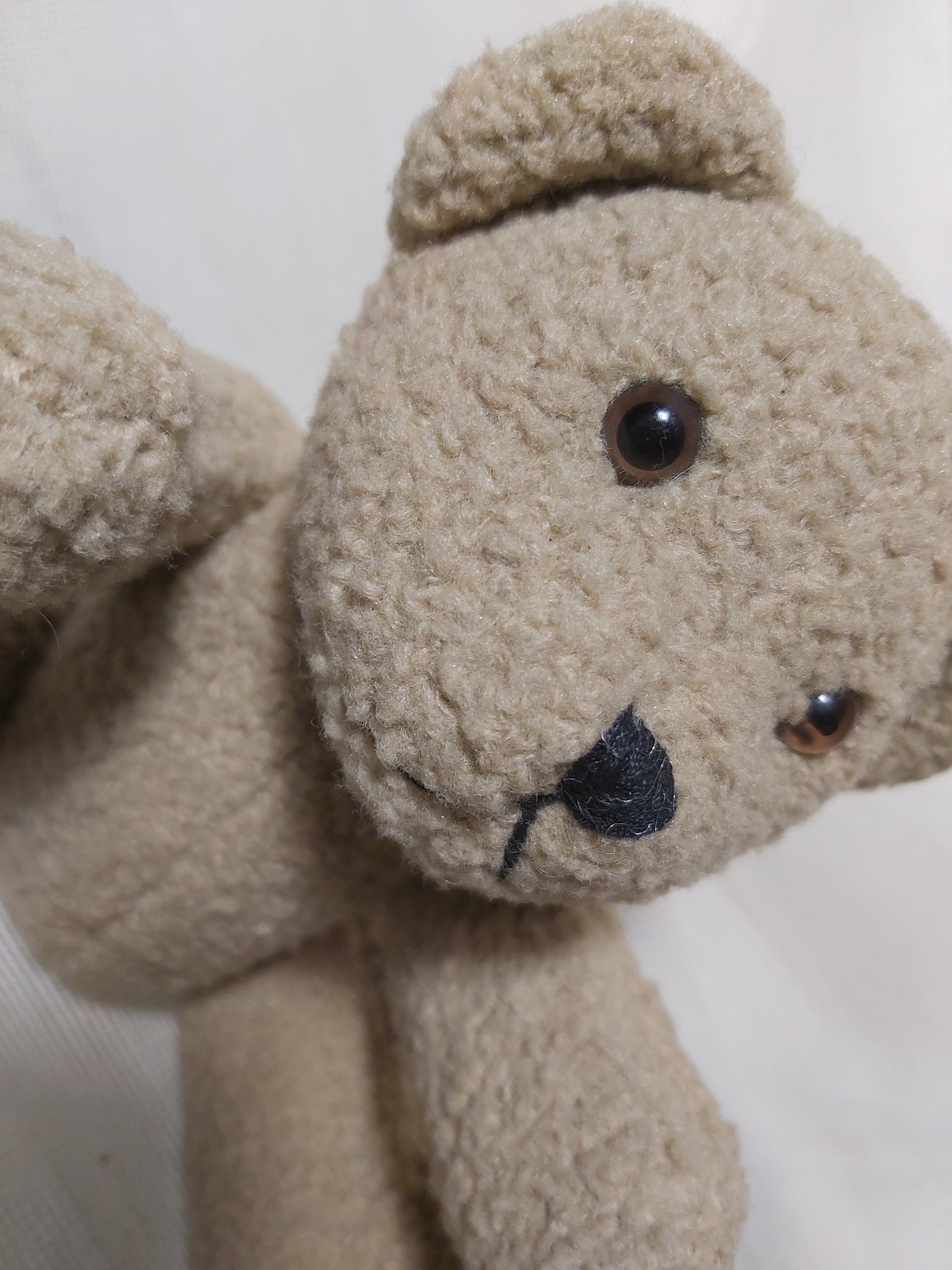 German Teddy Vintage. German Gray Teddy Bear. Vintage Jointed - Etsy