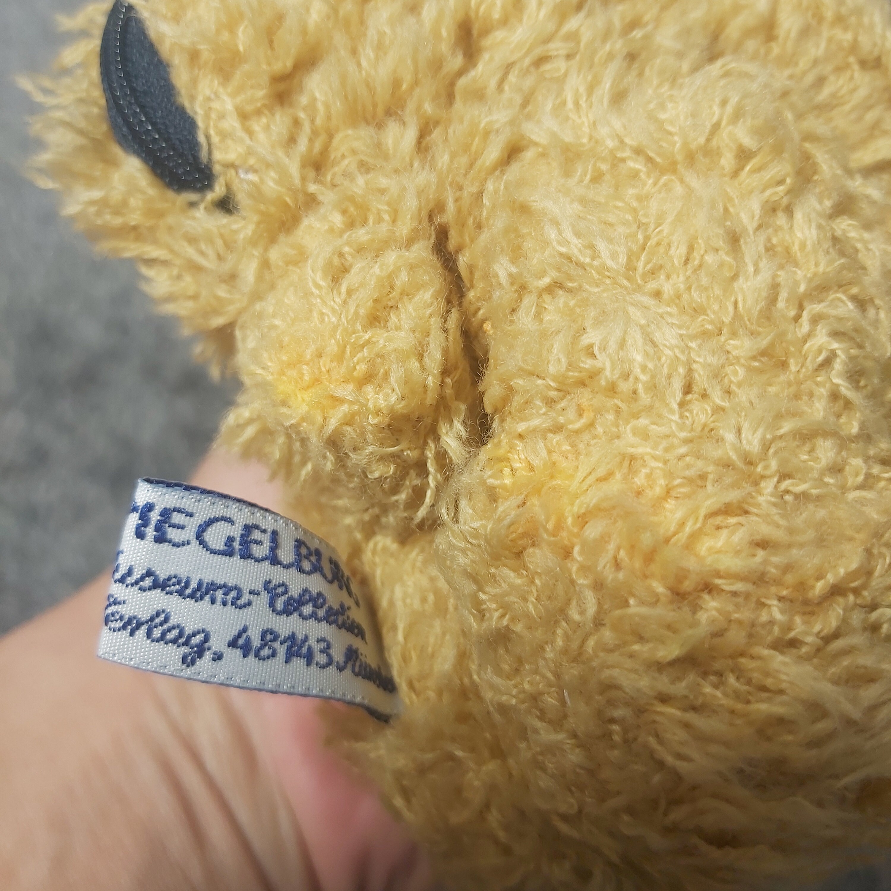 Vintage Teddy Bear Coin Purse. Vintage Plush Bear Coin Case - Etsy