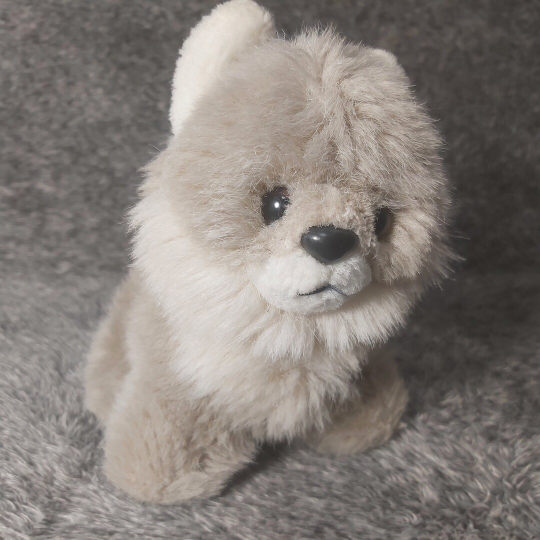 Wolf Baby Plush Vintage. Wolf Pup Plush. Vintage Whelp Stuffed Animal ...