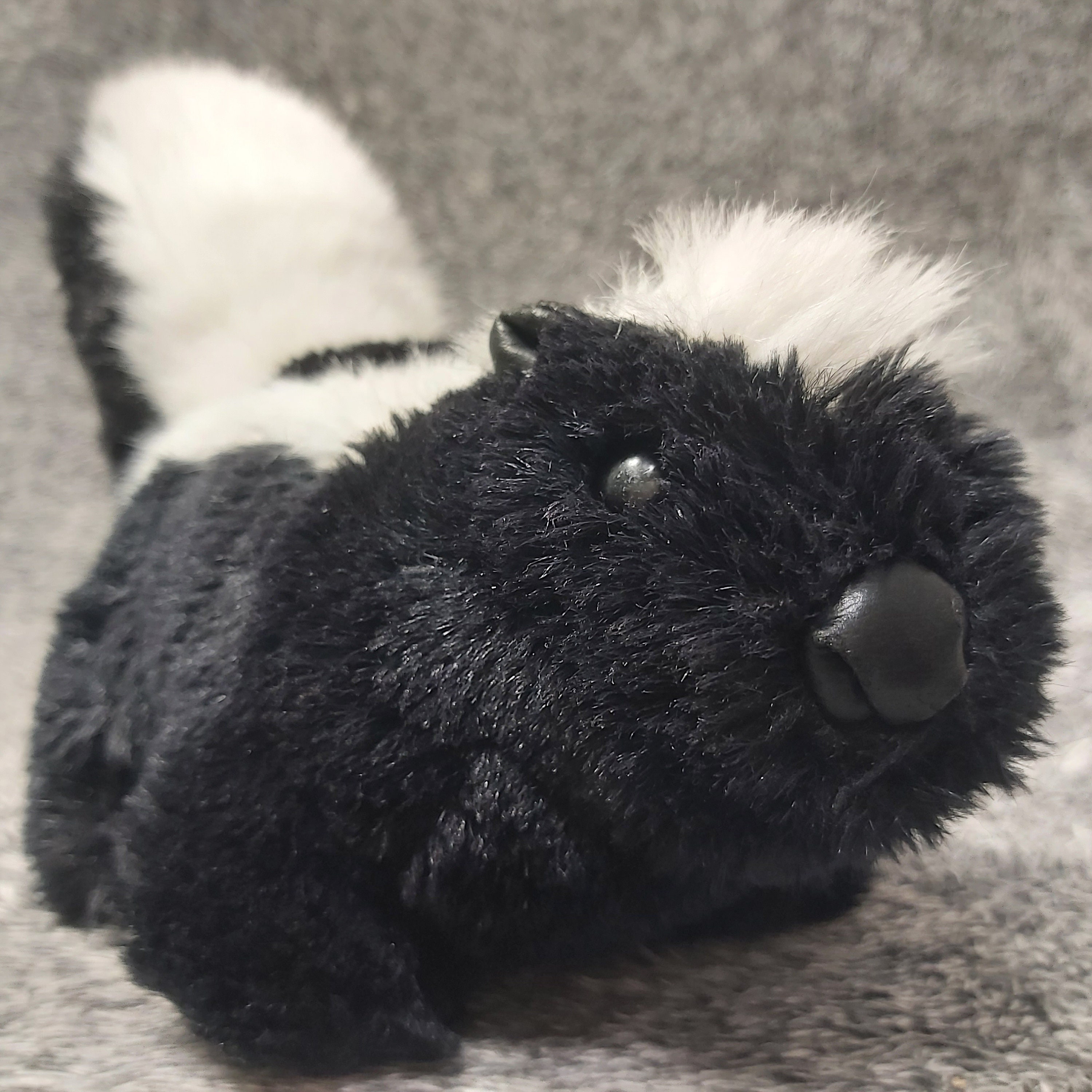 Skunk Plush Vintage. Striped Skunk Stuffed Animal. Striped Skunk Ganz ...