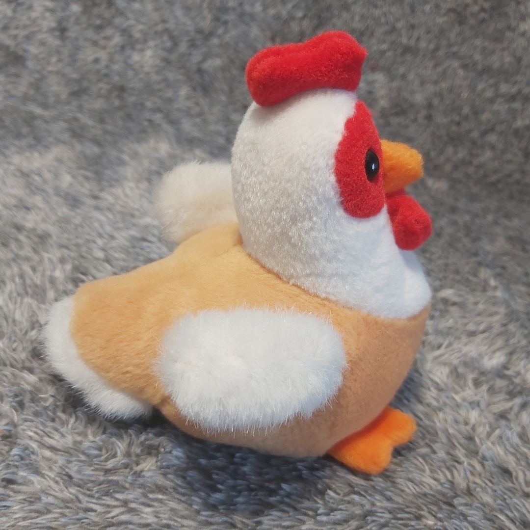 Rooster Plush. Vintage Cockerel Trudi Mini Collection. Rooster Stuffed ...