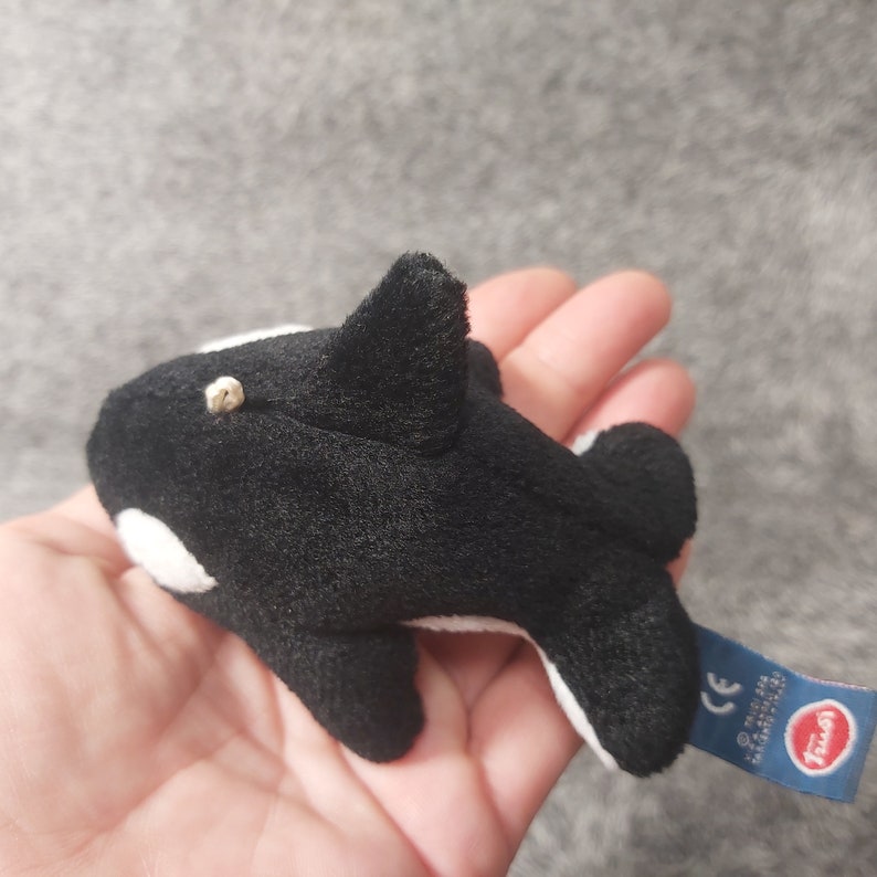 Small Killer Whale Plush Vintage. Orca Plush Vintage. Trudi Sweet ...