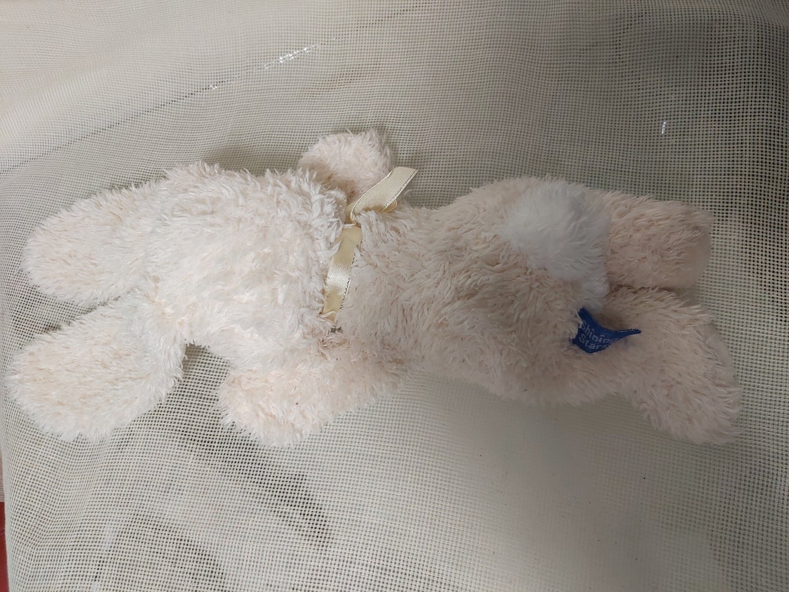 Vintage Plush Bunny. Vintage Plush Rabbit. Vintage White - Etsy