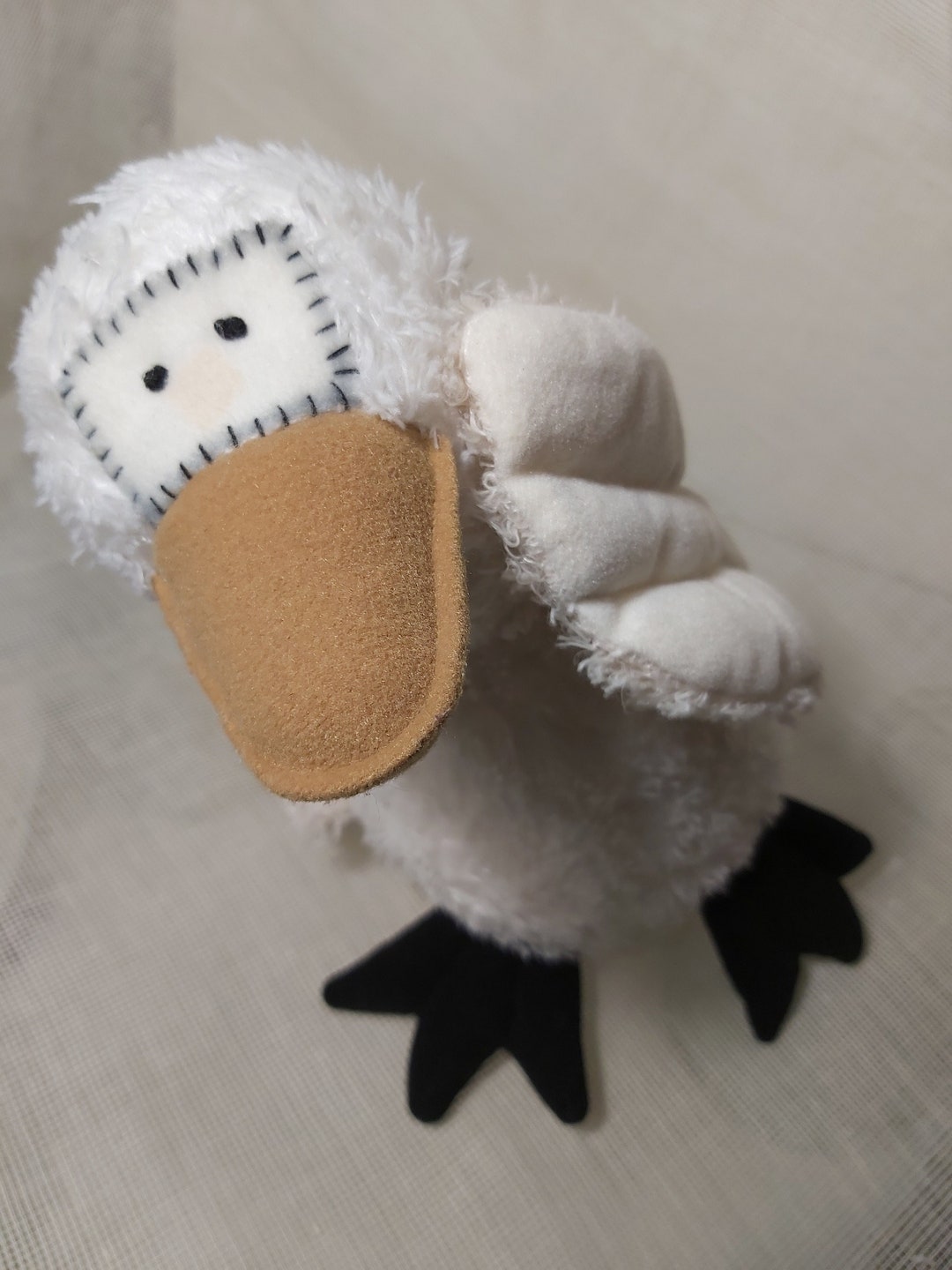 White Goose Stitches by Lynsey Paterson. Stuffed Toy Plush Stitches ...