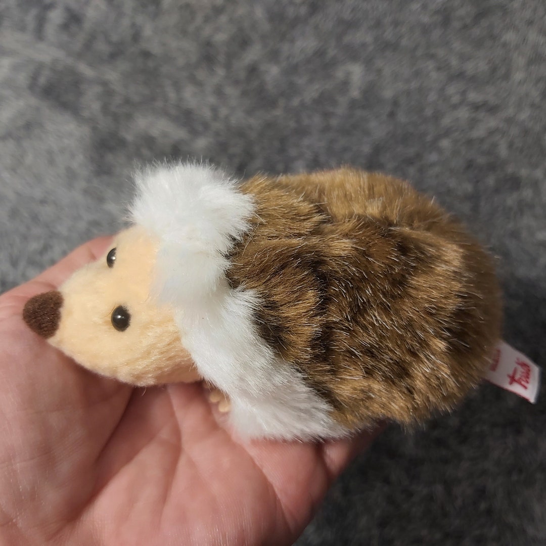 Hedgehog Plush. Trudi Vintage. Small Hedgehog Stuffed Animal Sweet ...