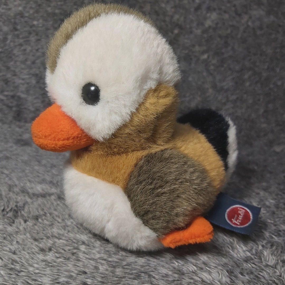 Duckling Plush Vintage. Realistic Squeaking Duckling Vintage Trudi ...