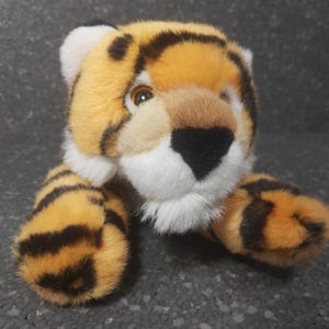 Large Tiger Plush Vintage. 16inches Tiger Trudi. Vintage Tiger Stuffed ...