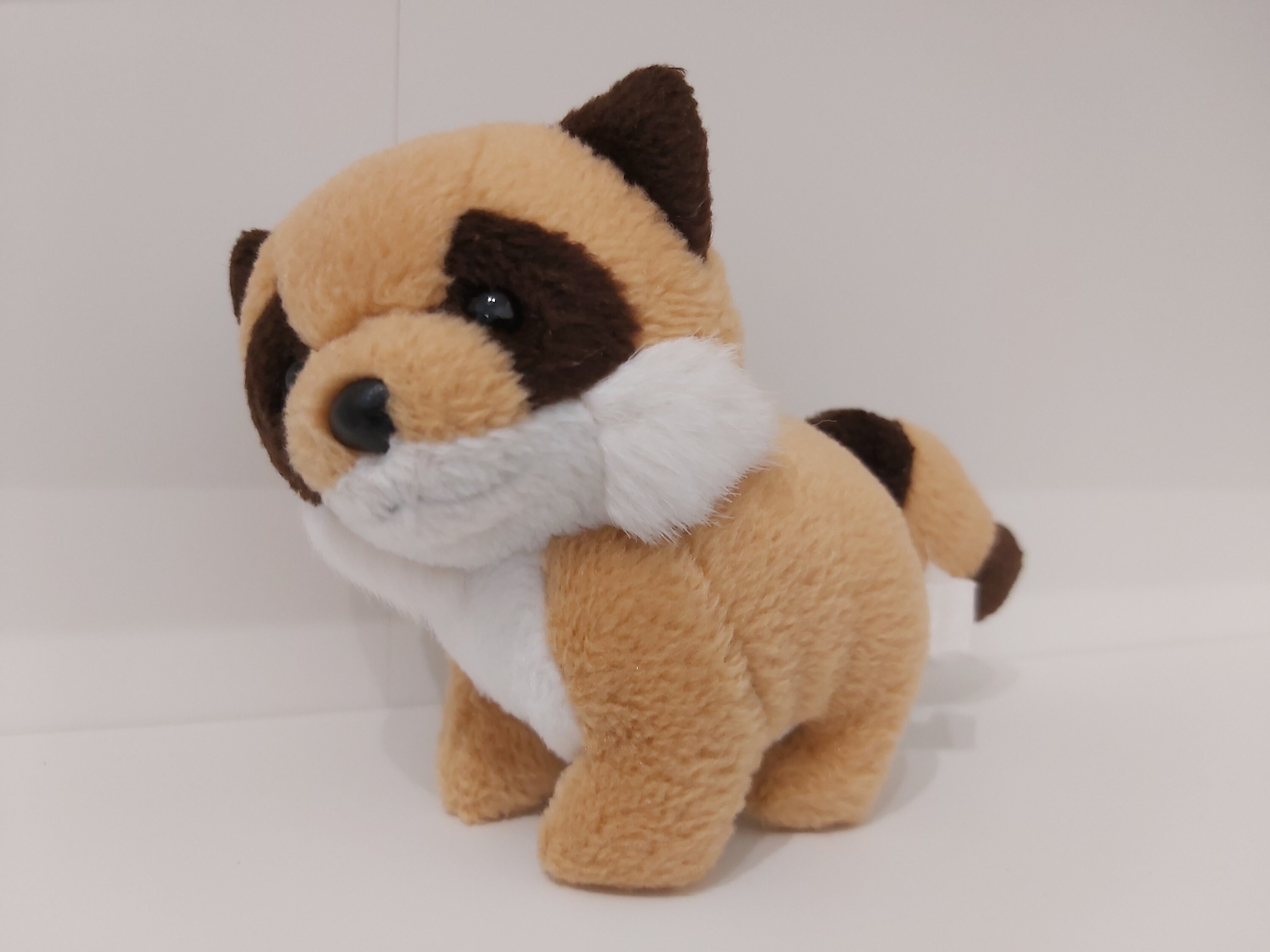 Racoon. Vintage Plush Raccoon. Small Plush Raccoon Vintage. - Etsy Norway