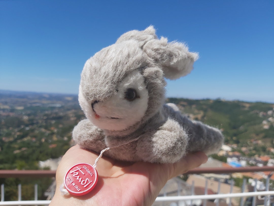 Small Gray Bunny. Vintage Plush, Trudi. Vintage Plush Bunny - Etsy