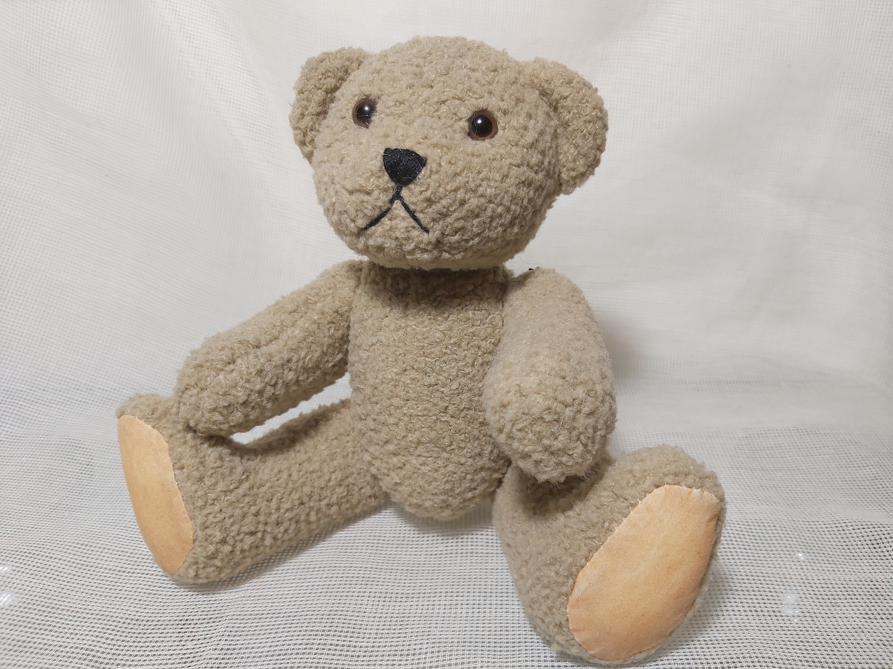 German Teddy Vintage. German Gray Teddy Bear. Vintage Jointed - Etsy