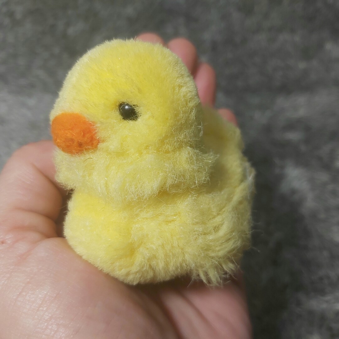 Yellow Realistic Duckling Plush. Trudi Vintage. Small Duckling Trudi ...