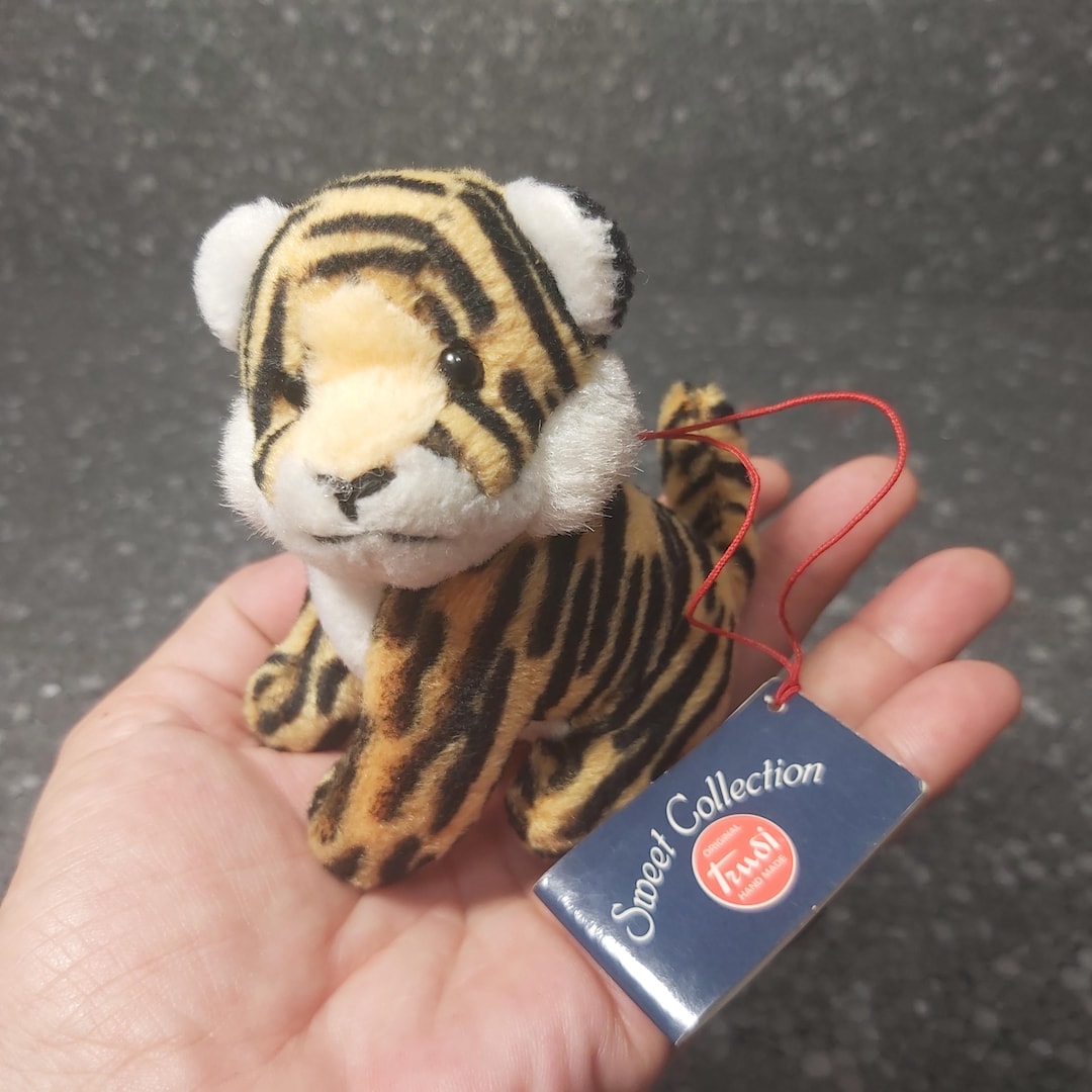 Tiger Plush. Trudi Vintage. Small Tiger Trudi Sweet Collection. Baby ...