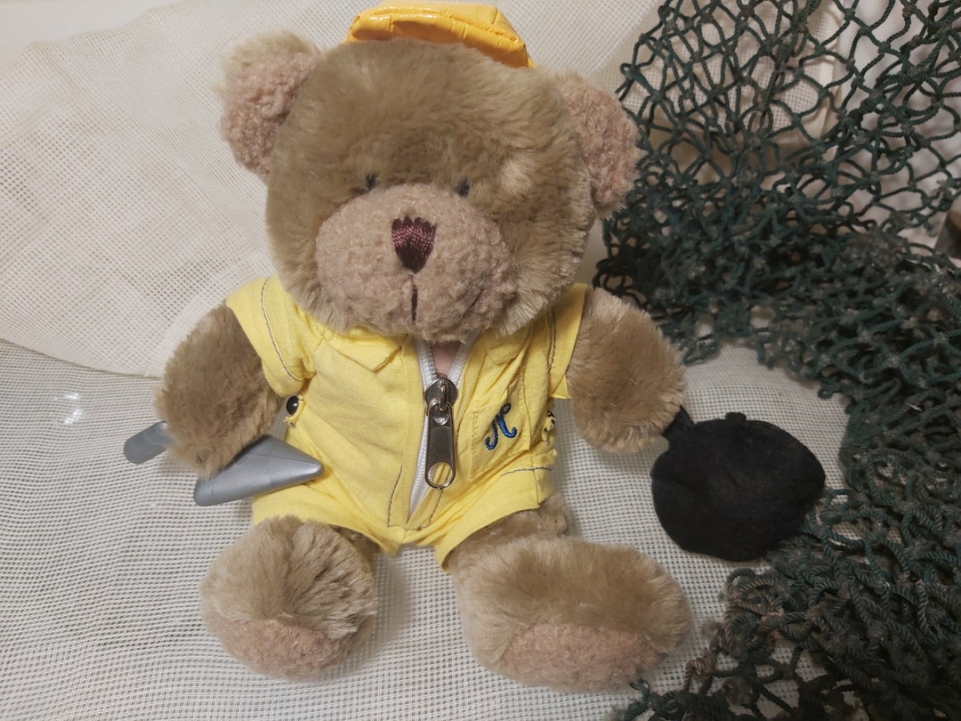 Bert the Builder - the Teddy Bear Collection. Vintage. Teddy Builder - Etsy