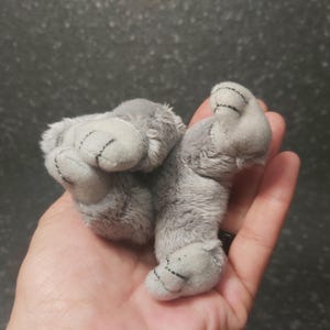 Gray Gorilla Plush. Trudi Vintage Gorilla Monkey. Small Gorilla Trudi ...