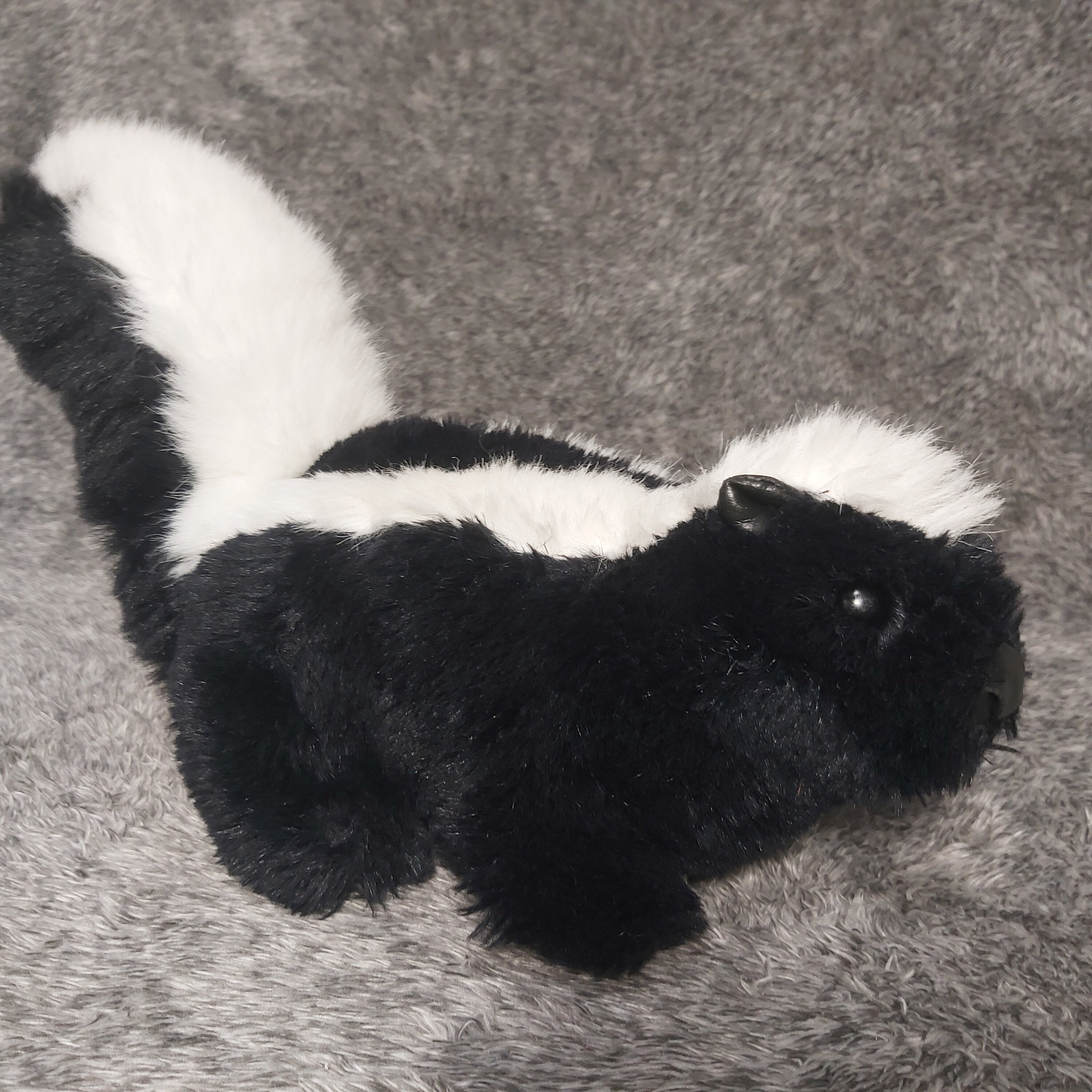 Skunk Plush Vintage. Striped Skunk Stuffed Animal. Striped Skunk Ganz ...