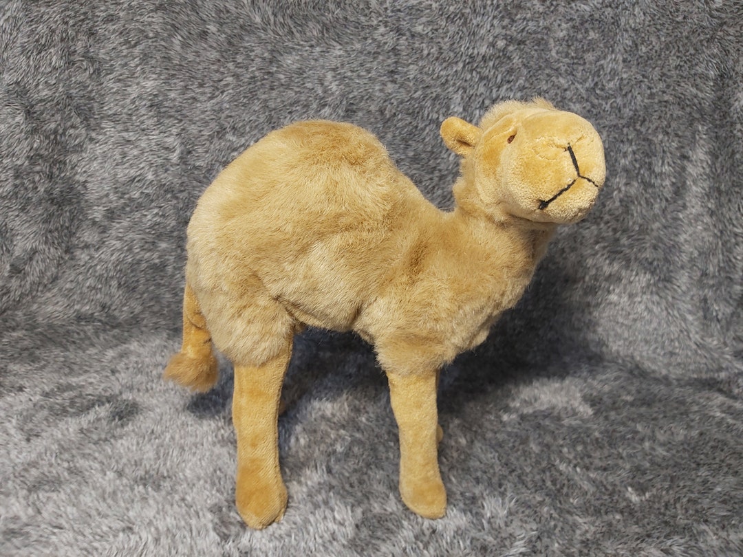 Vintage Dromedary Camel Plush. Vintage Stuffed Dromedary Camel. Stuffed ...