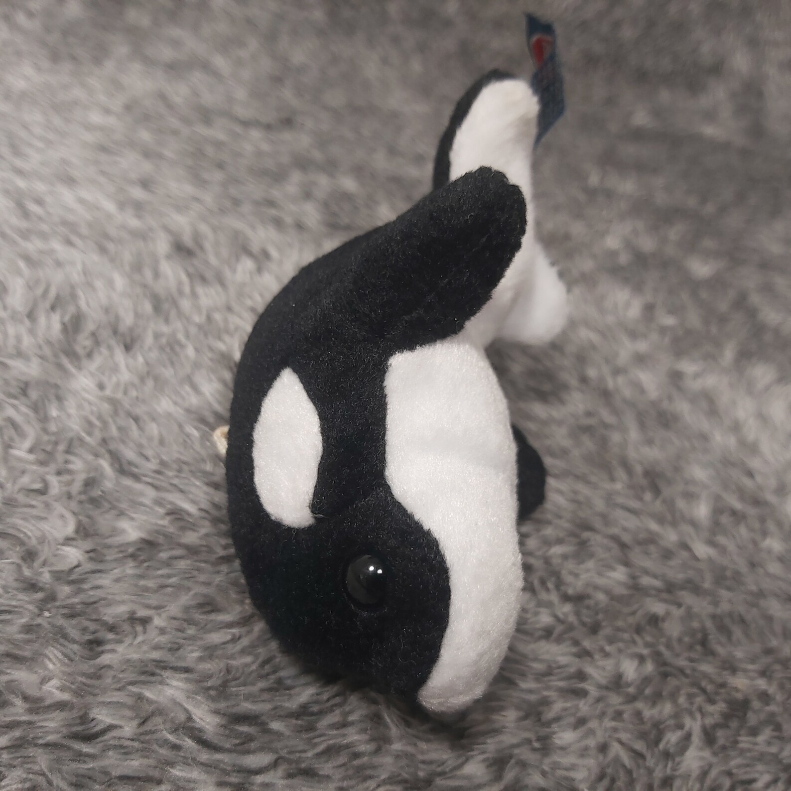 Small Killer Whale Plush Vintage. Orca Plush Vintage. Trudi Sweet ...