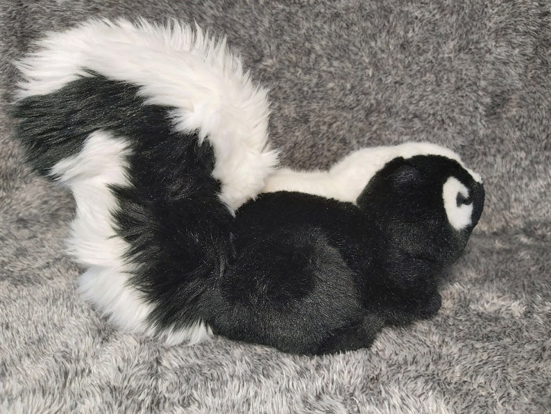 Skunk Plush. Striped Skunk Stuffed Animal. Striped Skunk Plush ...