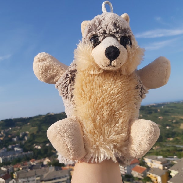 Wolf Plush Puppet - Etsy
