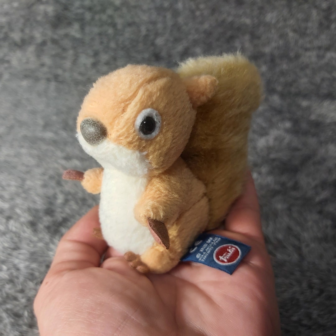 Squirrel Plush. Trudi Vintage. Small Squirrel Trudi Sweet Collection ...