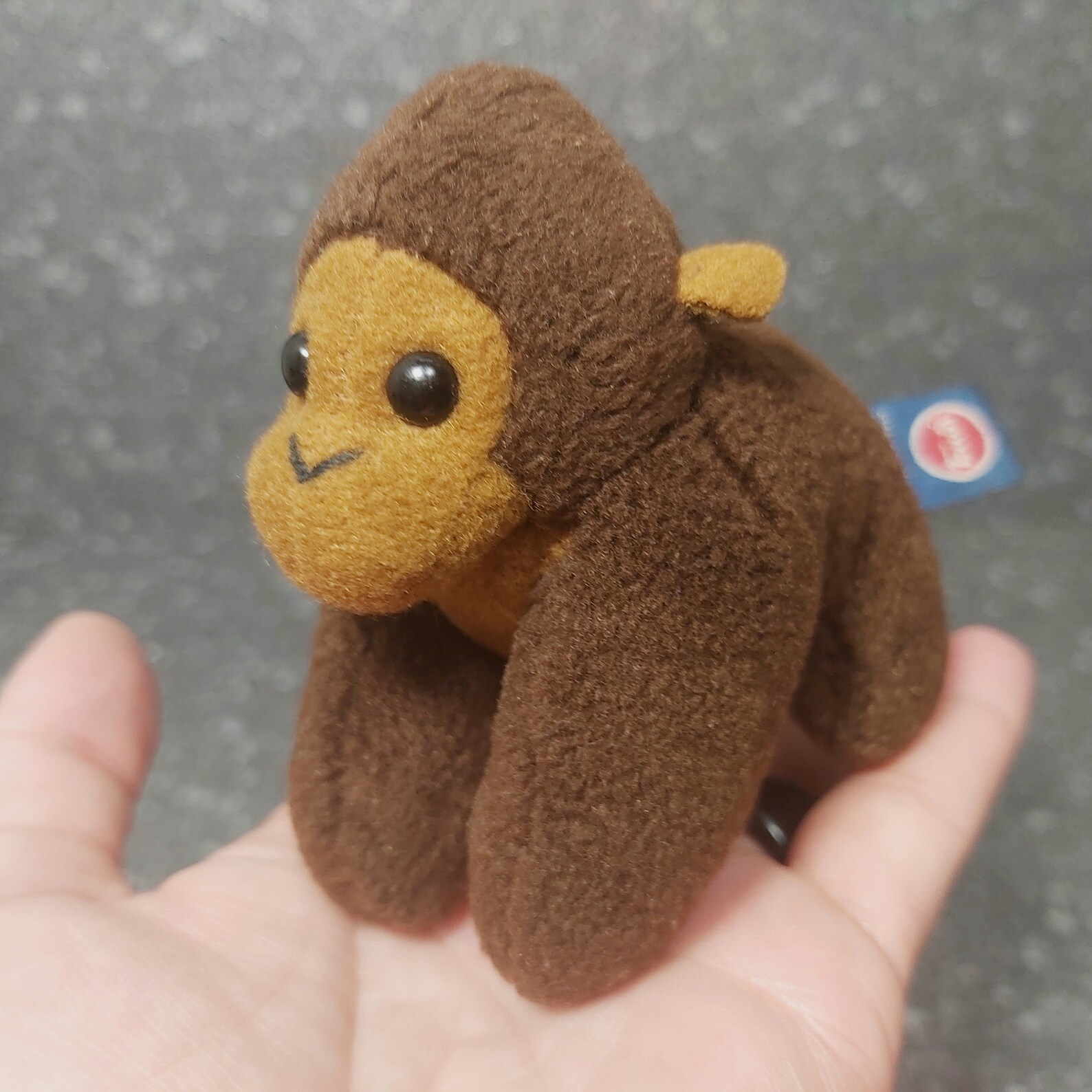 Gorilla Plush. Trudi Vintage Gorilla Monkey. Small Gorilla Trudi Sweet ...