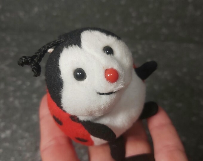 Funny Ladybug Plush Vintage Ladybug Stuffed Animal Vintage Ladybug ...