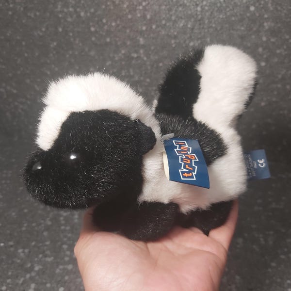 Vintage Skunk Plush - Etsy
